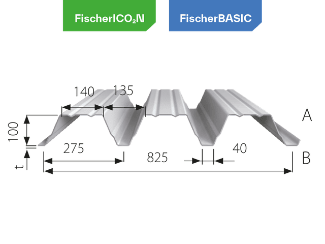 Fischer Profil GmbH - FischerTRAPEZ 150/280